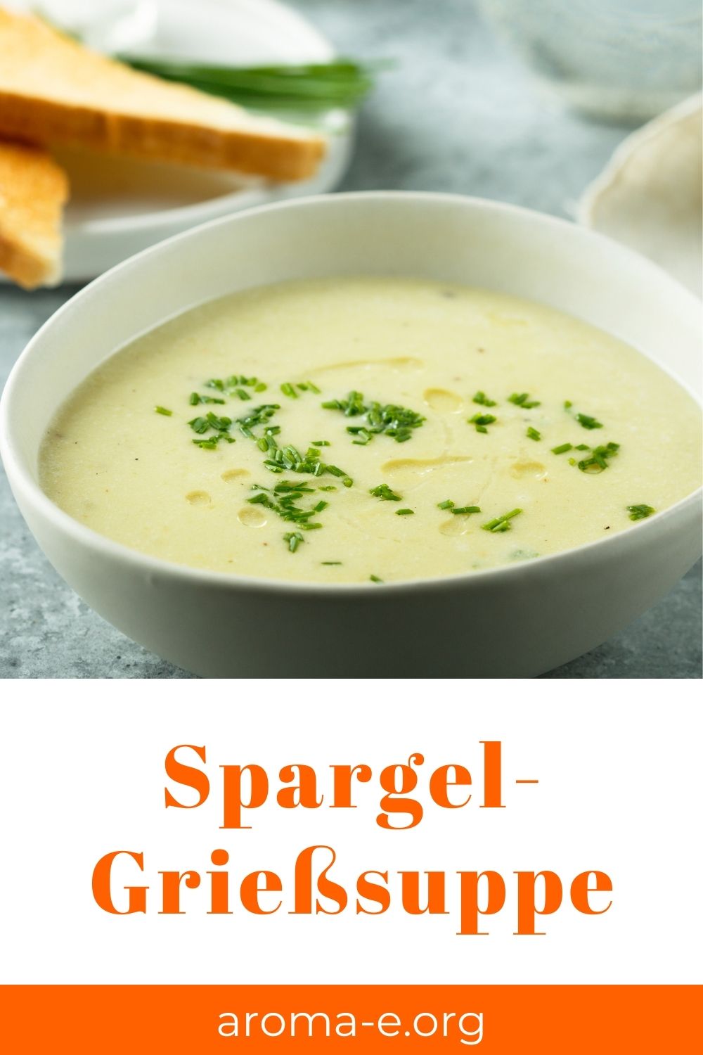 Spargelsuppe Mit Griess